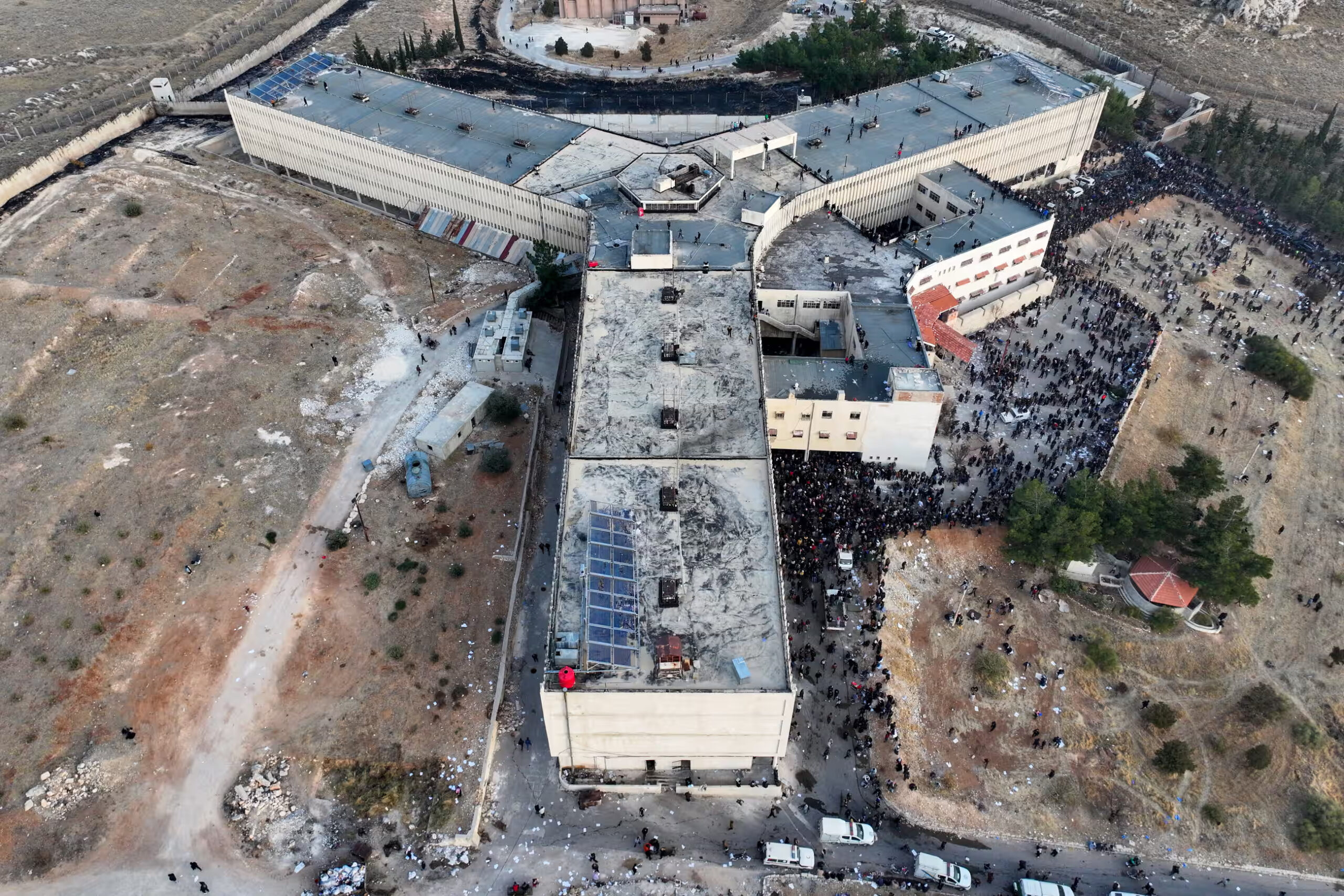 ‘To cough was to risk death’: the artist who mapped Syria’s Sednaya ...