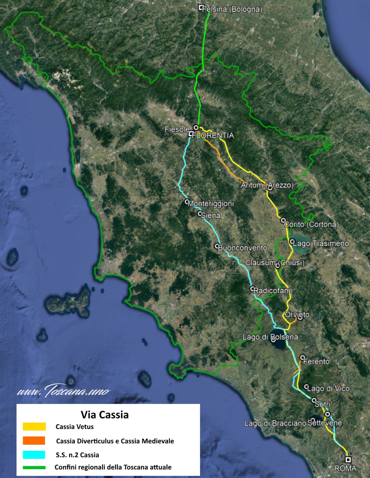 La Cassia: una strada al centro della storia, ai margini della ...